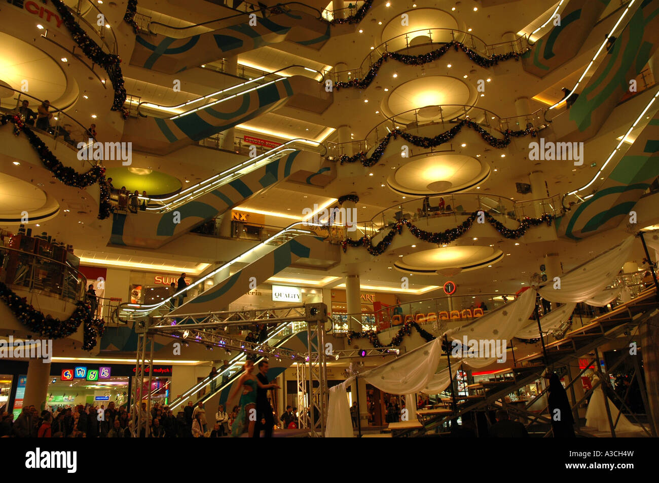 Blue City Shopping Mall and Entertainment Complex in Warsaw, Poland ...