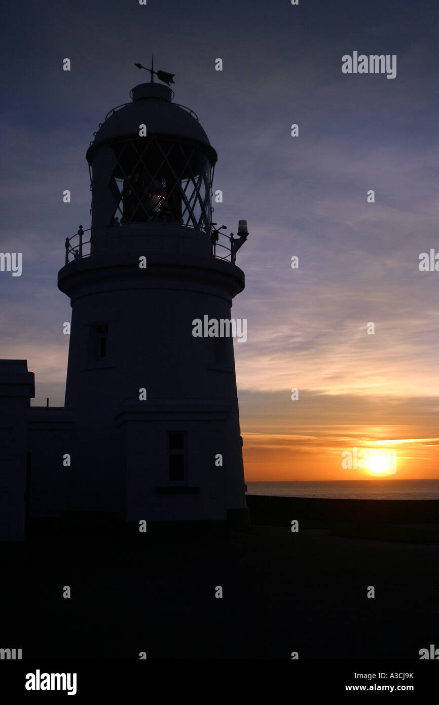 Pendeen lighthouse nr. St. Just Cornwall UK Stock Photo - Alamy