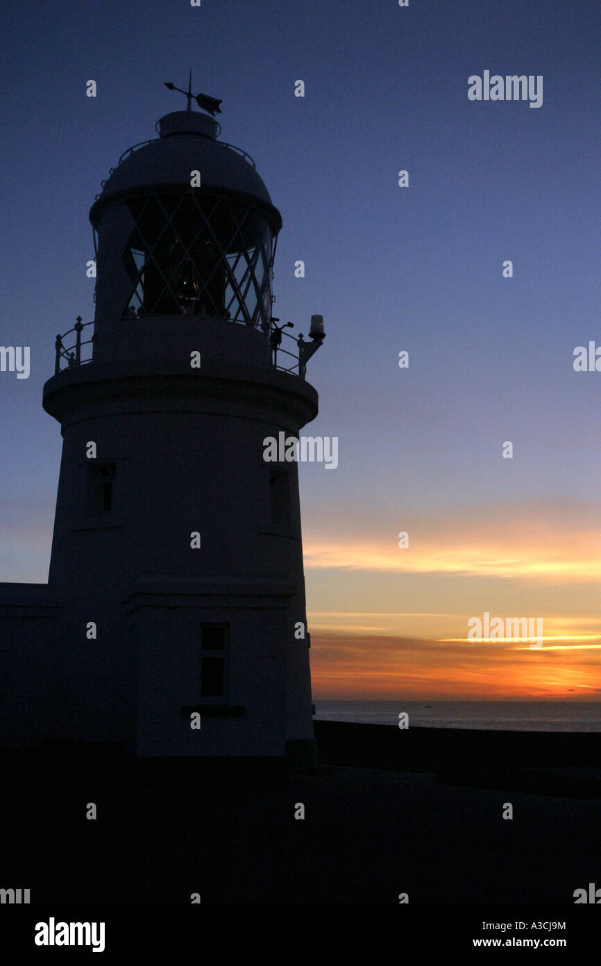 Pendeen lighthouse nr. St. Just Cornwall UK Stock Photo - Alamy