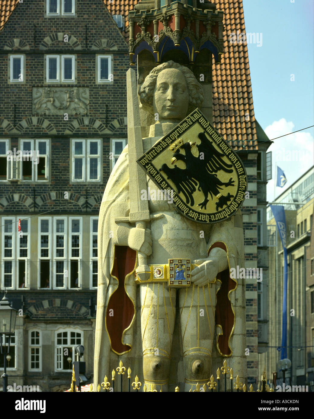 Roland of Bremen, Germany, Bremen Stock Photo - Alamy