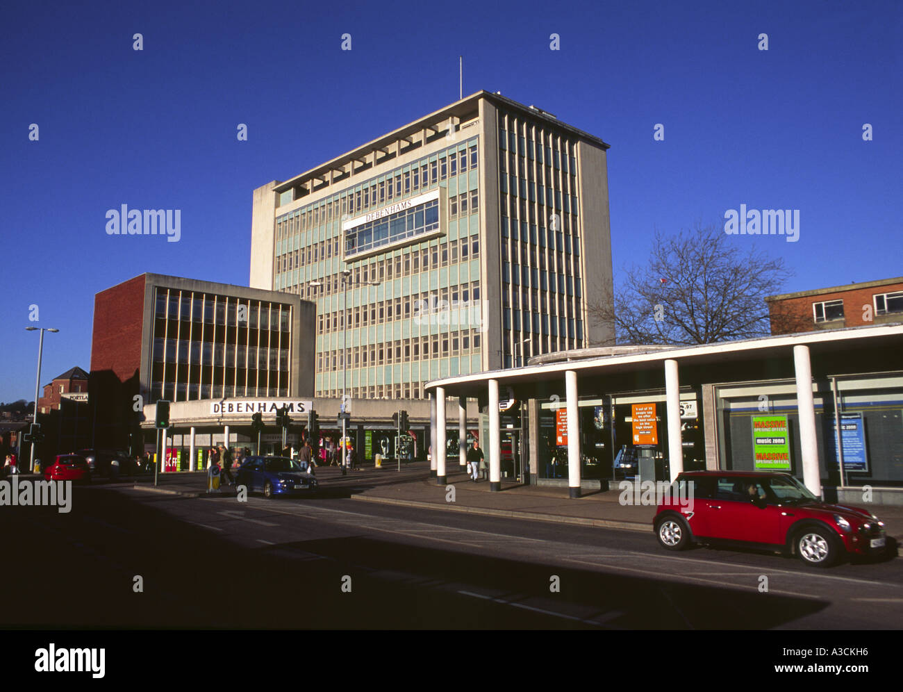 High Street, Exeter, Devon Stock Photo - Alamy
