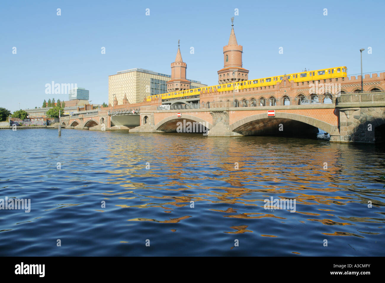 the Oberbaumbruecke in Berlin, Germany, Berlin Stock Photo - Alamy