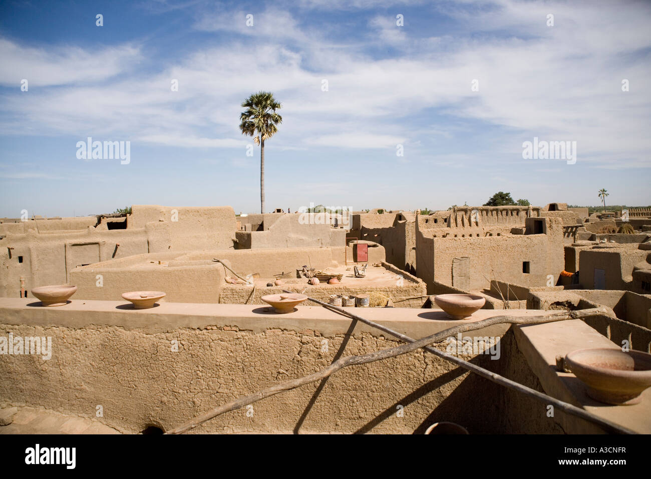 The roof tops of Djenne, Mali, West Africa Stock Photo - Alamy