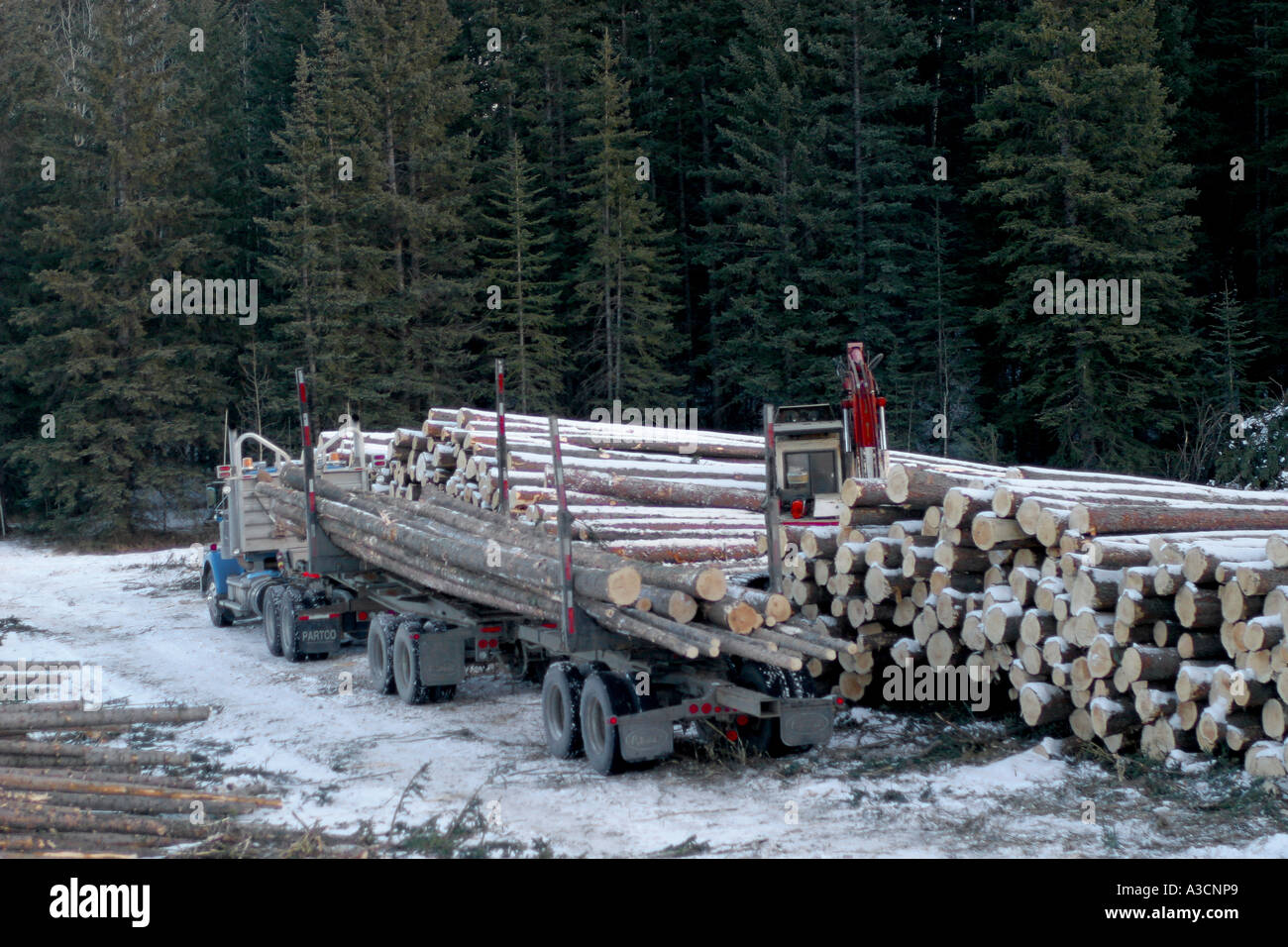 Loader logger logging logging hi-res stock photography and images - Alamy