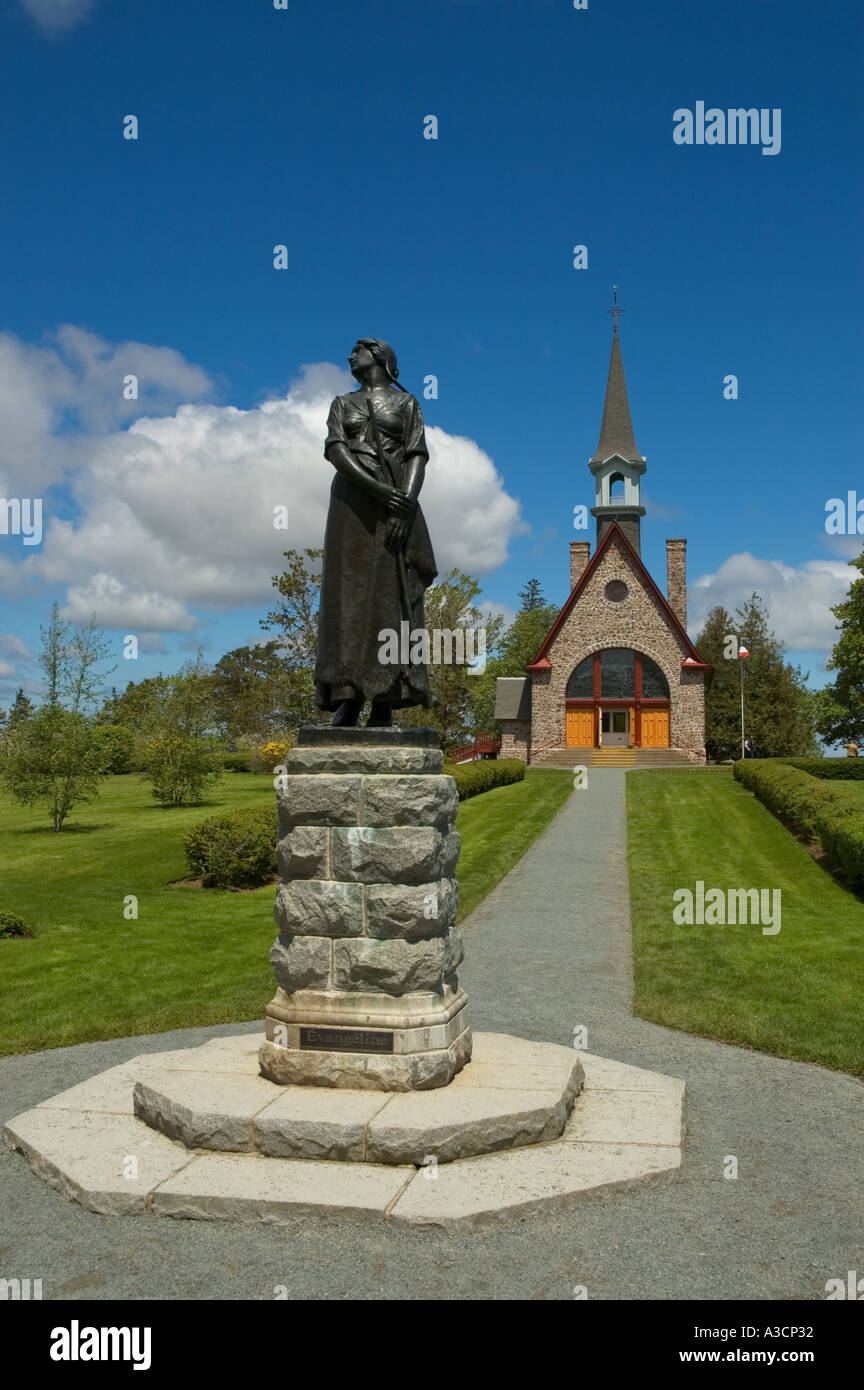 Evangeline church grand pre hi-res stock photography and images - Alamy