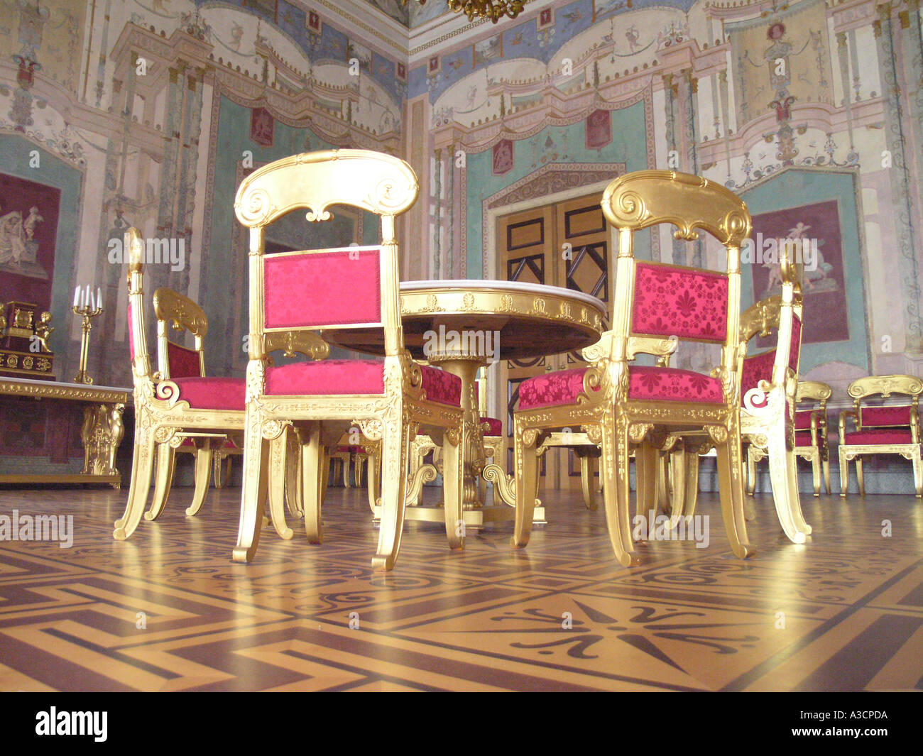 Ancient noble seat hi-res stock photography and images - Alamy