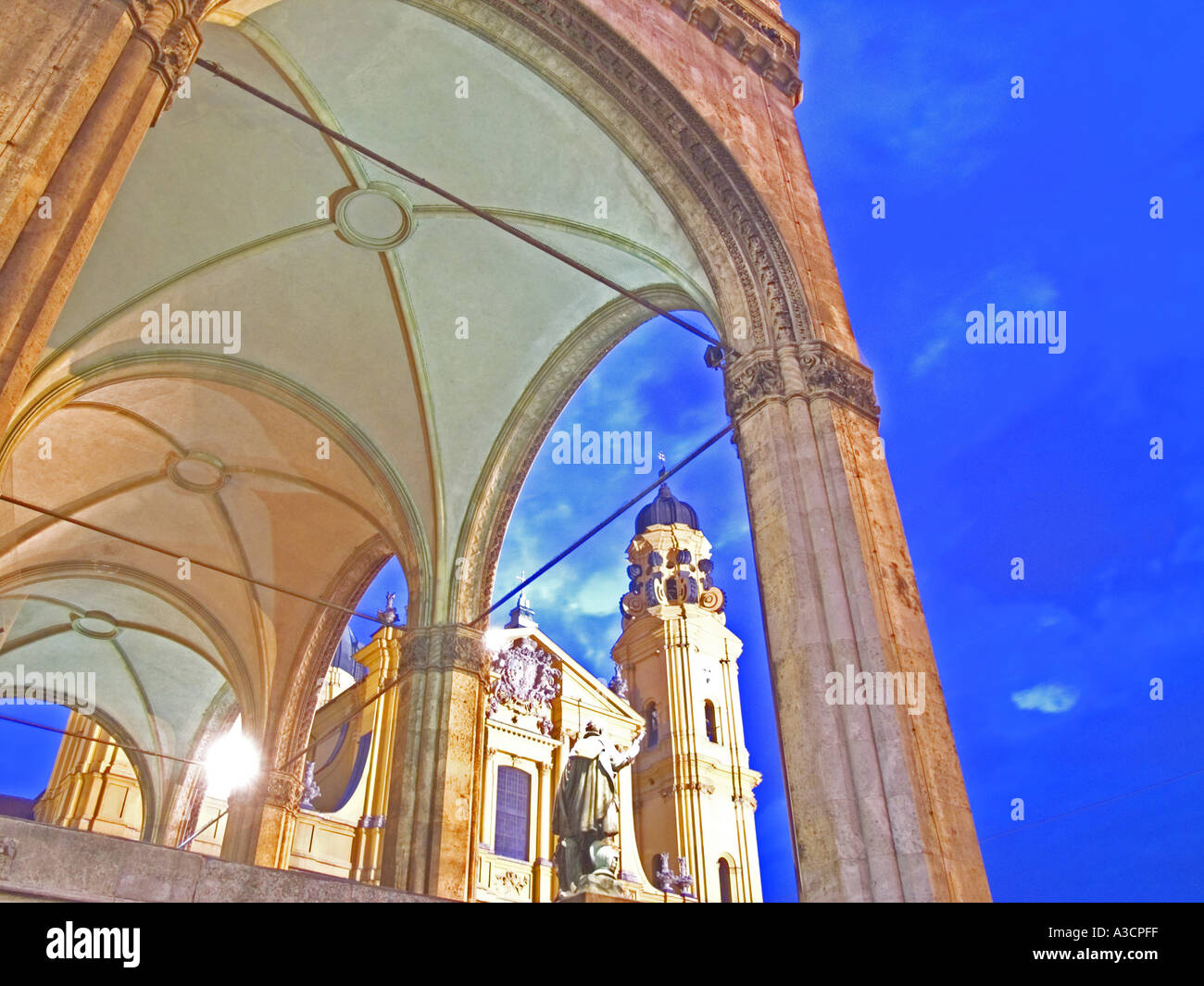 Feldherrnhalle generals hall hi-res stock photography and images - Alamy