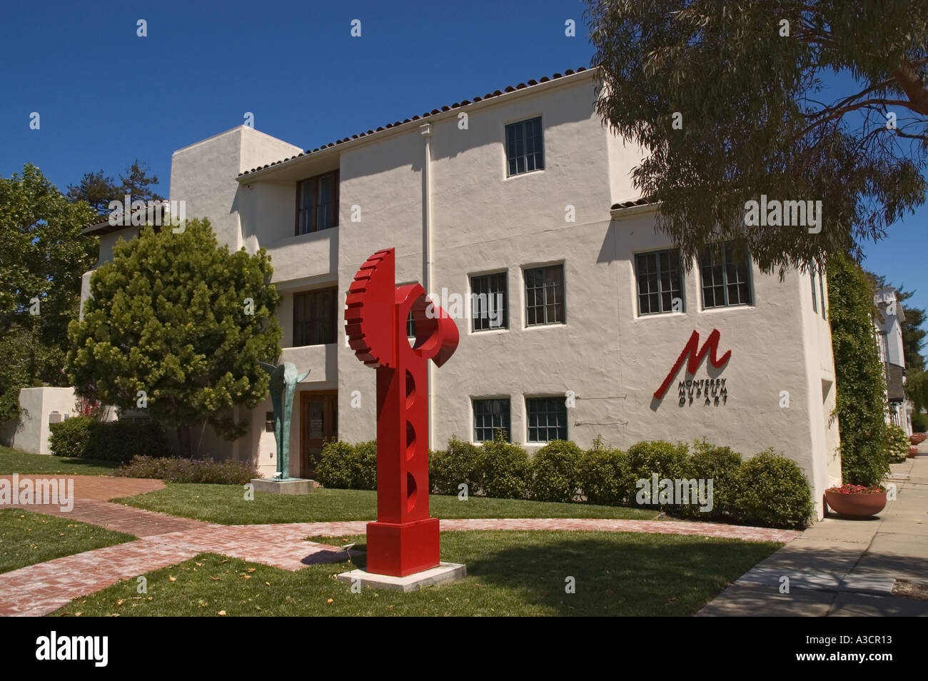 California Monterey Museum of Art exterior Stock Photo - Alamy