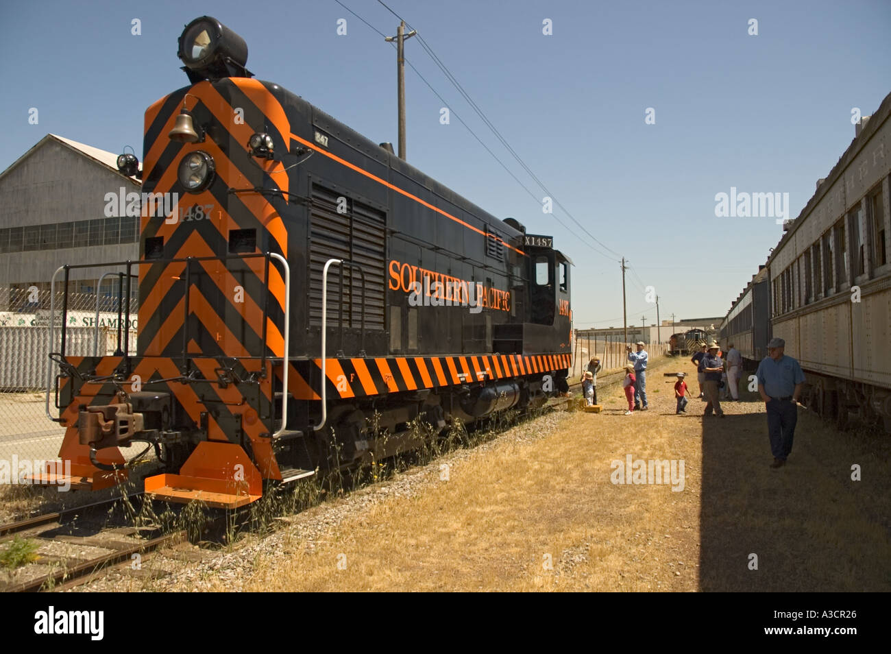 California San Francisco Golden Gate Railroad Museum Diesel Switcher ...