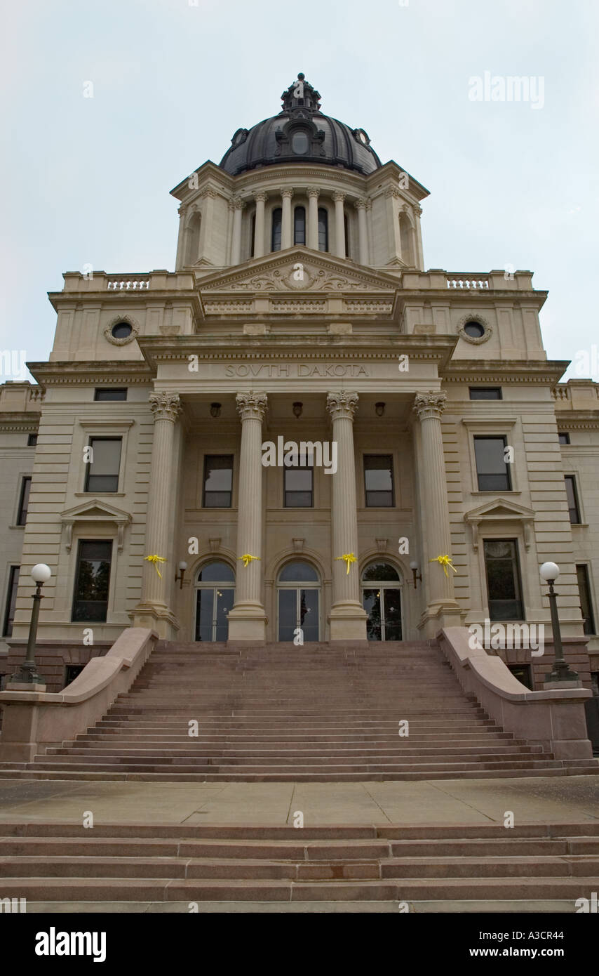 South Dakota Pierre State Capitol built 1910 Stock Photo - Alamy