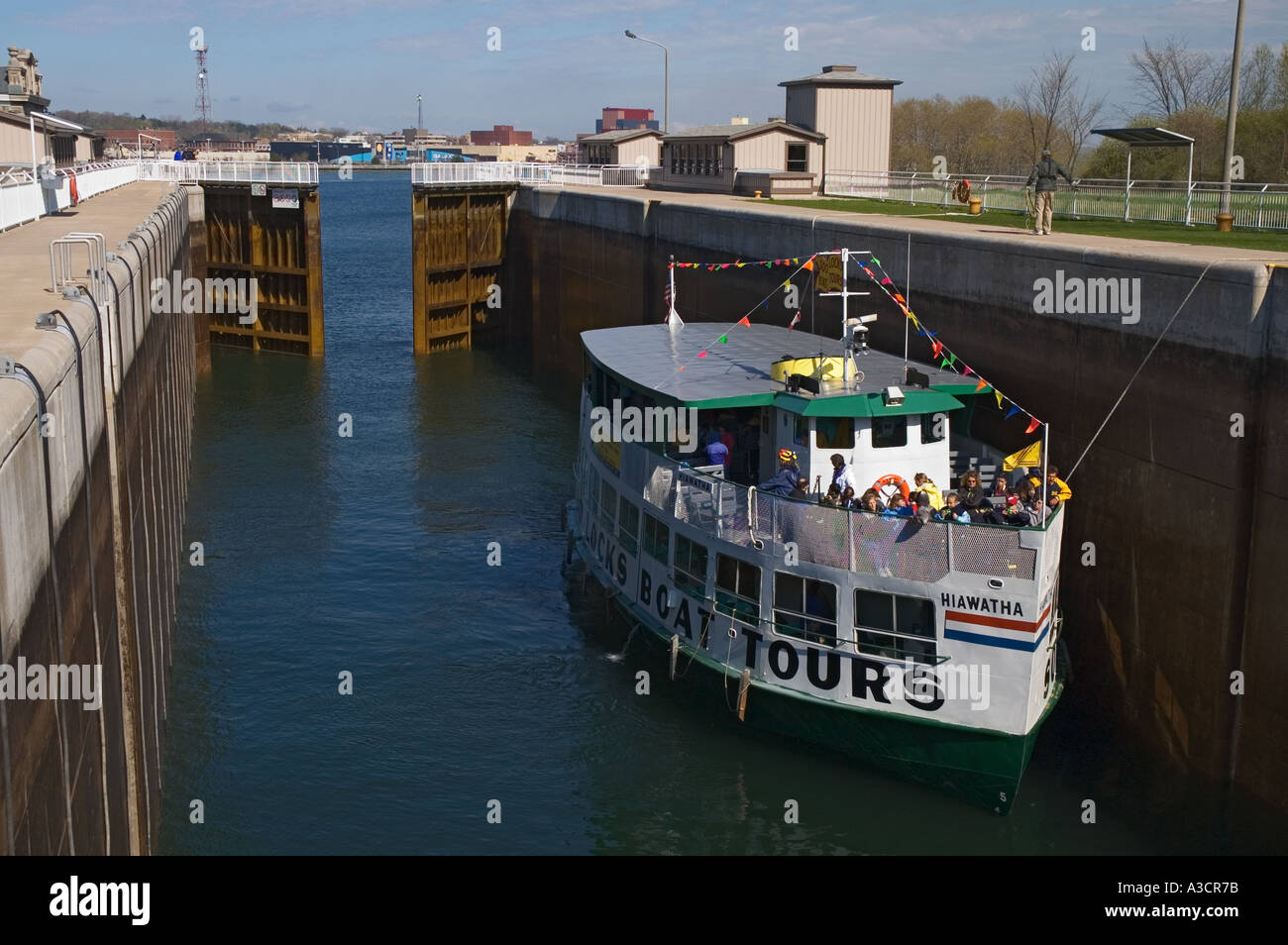 Canada Ontario Sault Saint Marie Canadian Lock National Historic Site ...