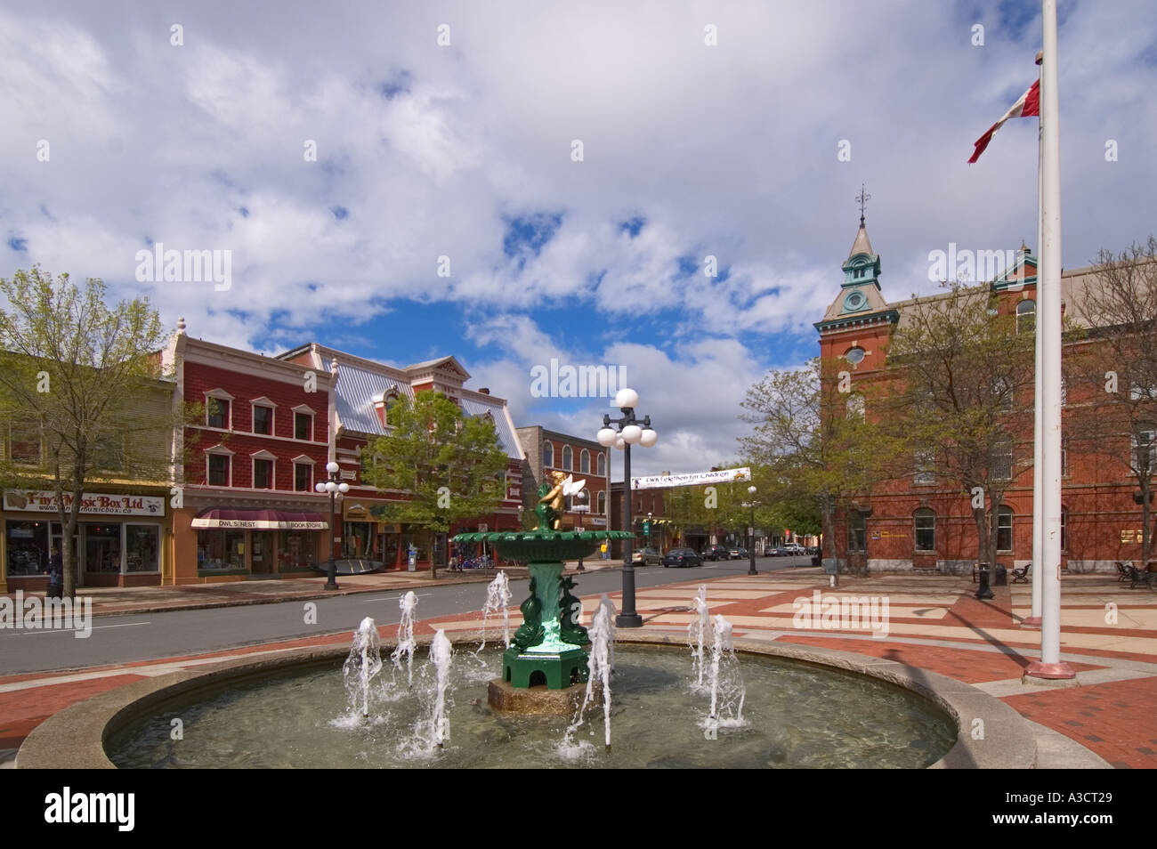 City fredericton new brunswick canada hi-res stock photography and ...