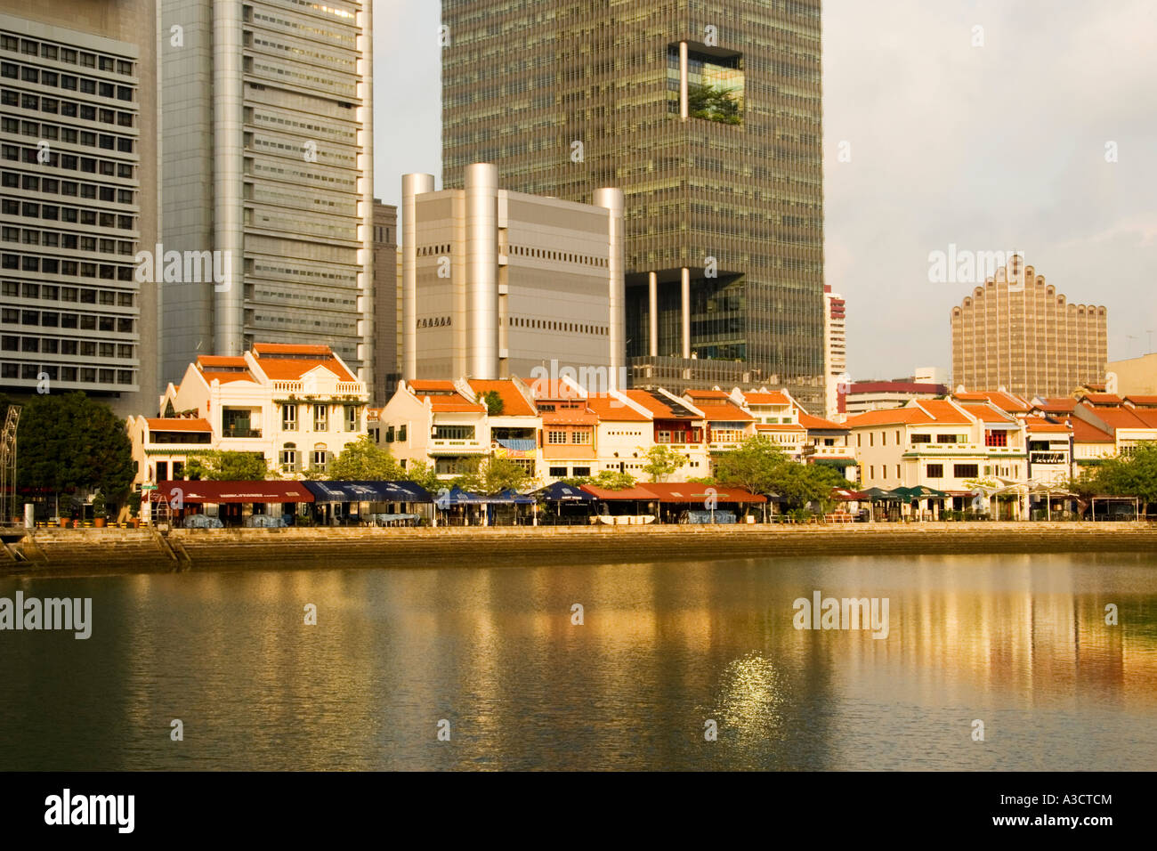 Boat Quay, Singapore Stock Photo - Alamy