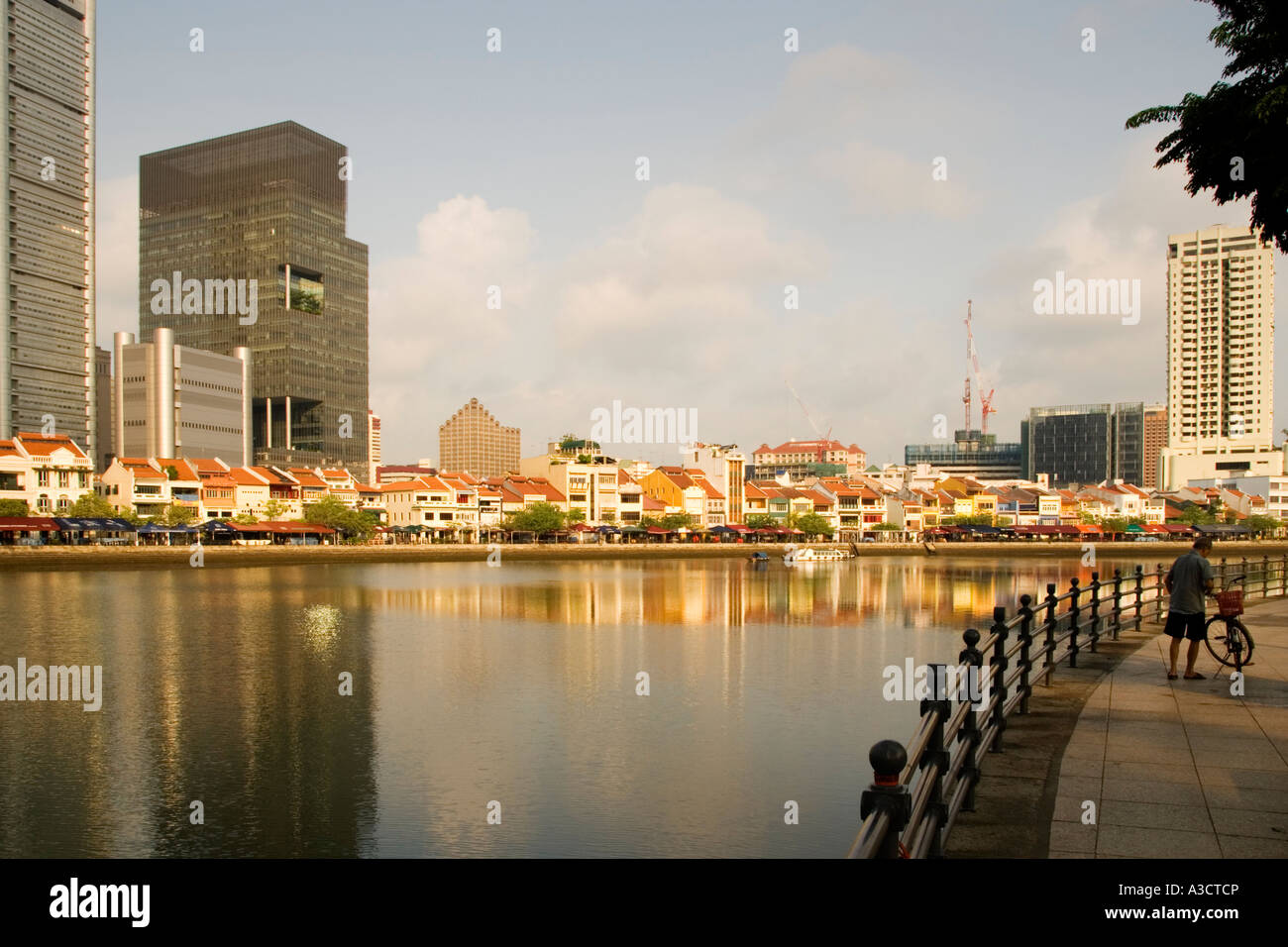 Boat Quay, Singapore Stock Photo - Alamy
