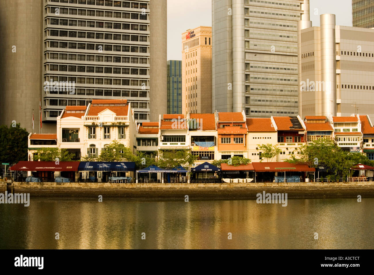 Boat Quay, Singapore Stock Photo - Alamy