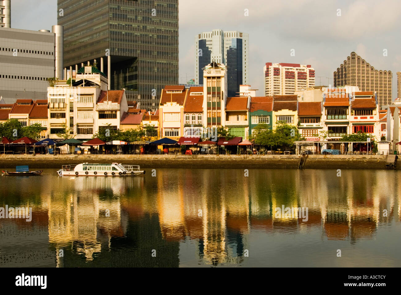 Boat Quay, Singapore Stock Photo - Alamy