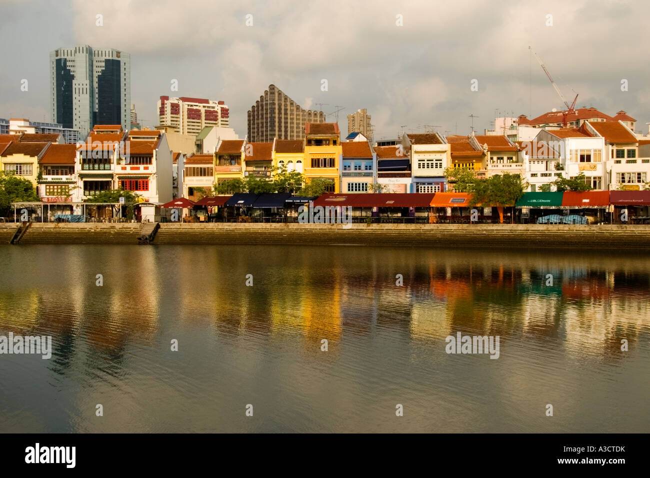 Boat Quay, Singapore Stock Photo - Alamy