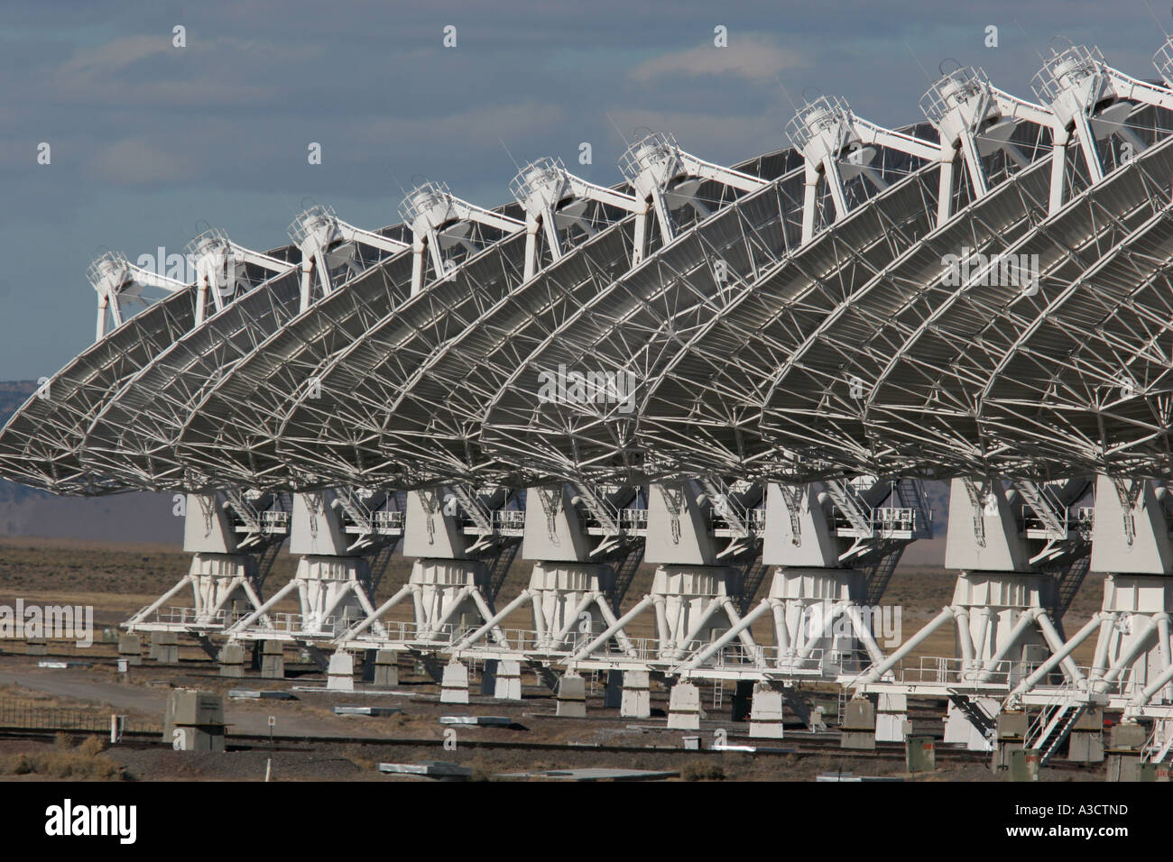 National Radio Astronomy Observatory Very large array New Mexico Stock ...