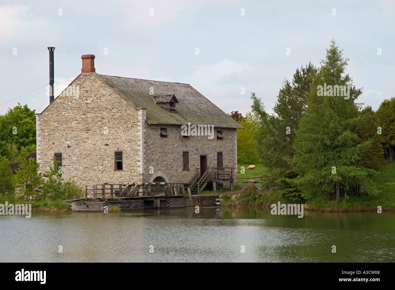 Canada Ontario Upper Canada Village living history museum circa 1860s S ...