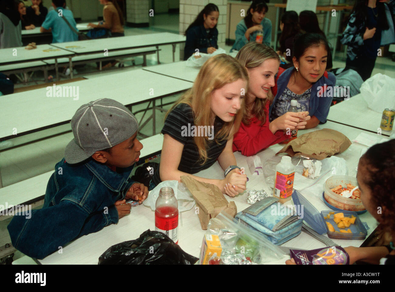 High School Lunch Table Groups