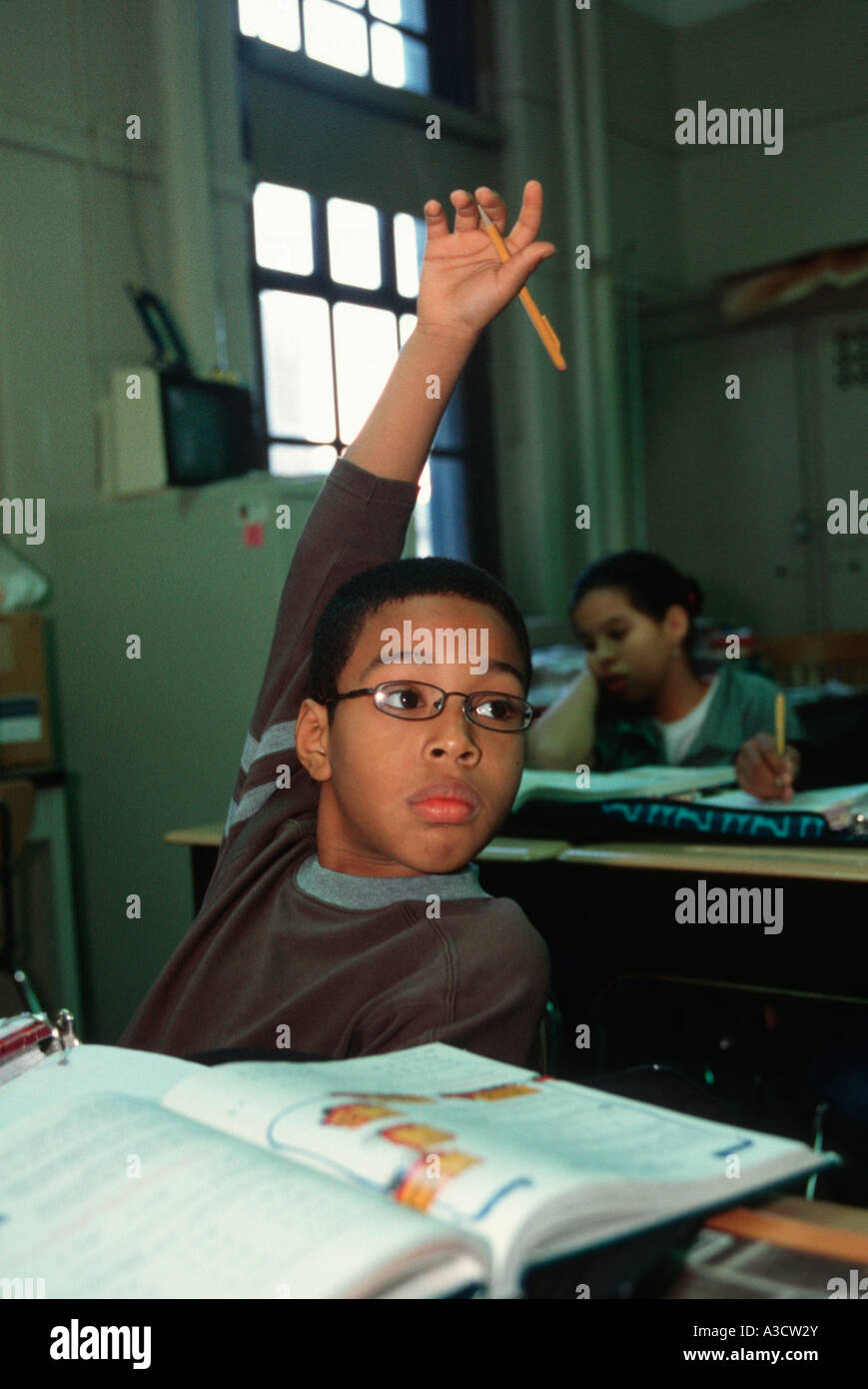 I've got the answer. Math class junior high school Stock Photo - Alamy