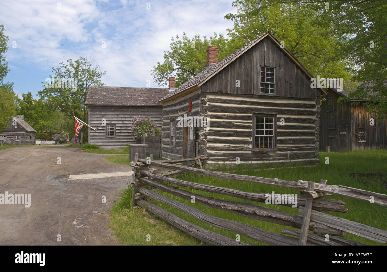 Canada Ontario Upper Canada Village living history museum circa 1860s ...