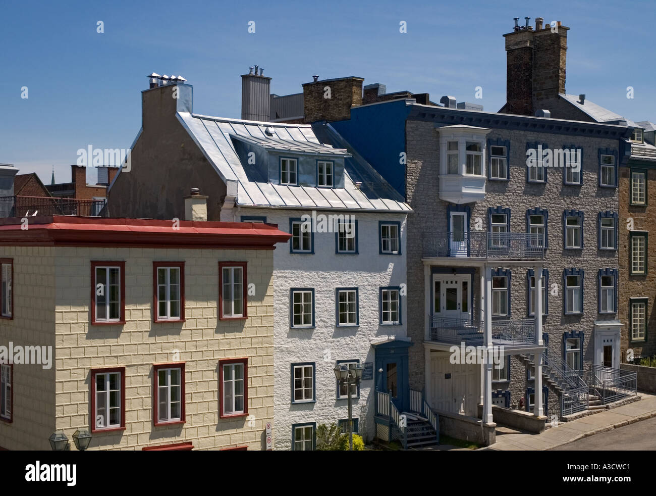 French canadian quebec provincial architecture hi-res stock photography ...