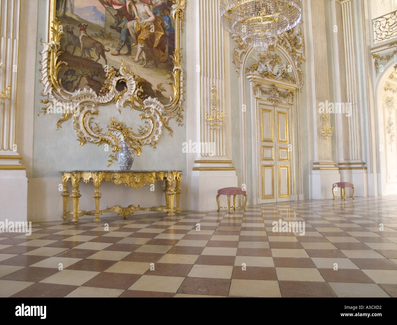 Nymphenburg castle drawing hi-res stock photography and images - Alamy