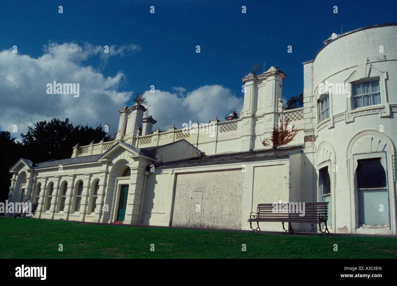 The Small Mansion, Southside, Gunnersbury Park, West London, UK Stock ...