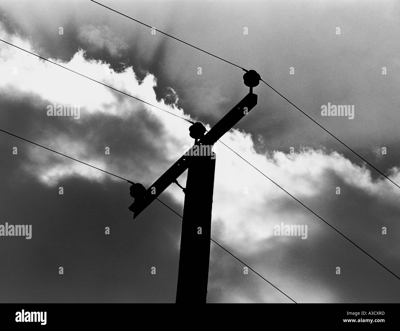 Telegraph poles hi-res stock photography and images - Alamy