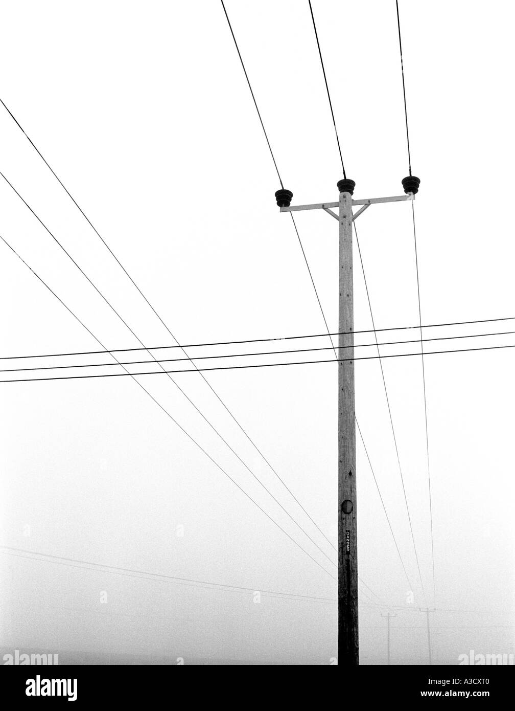 Telegraph poles telephone wires hi-res stock photography and images - Alamy