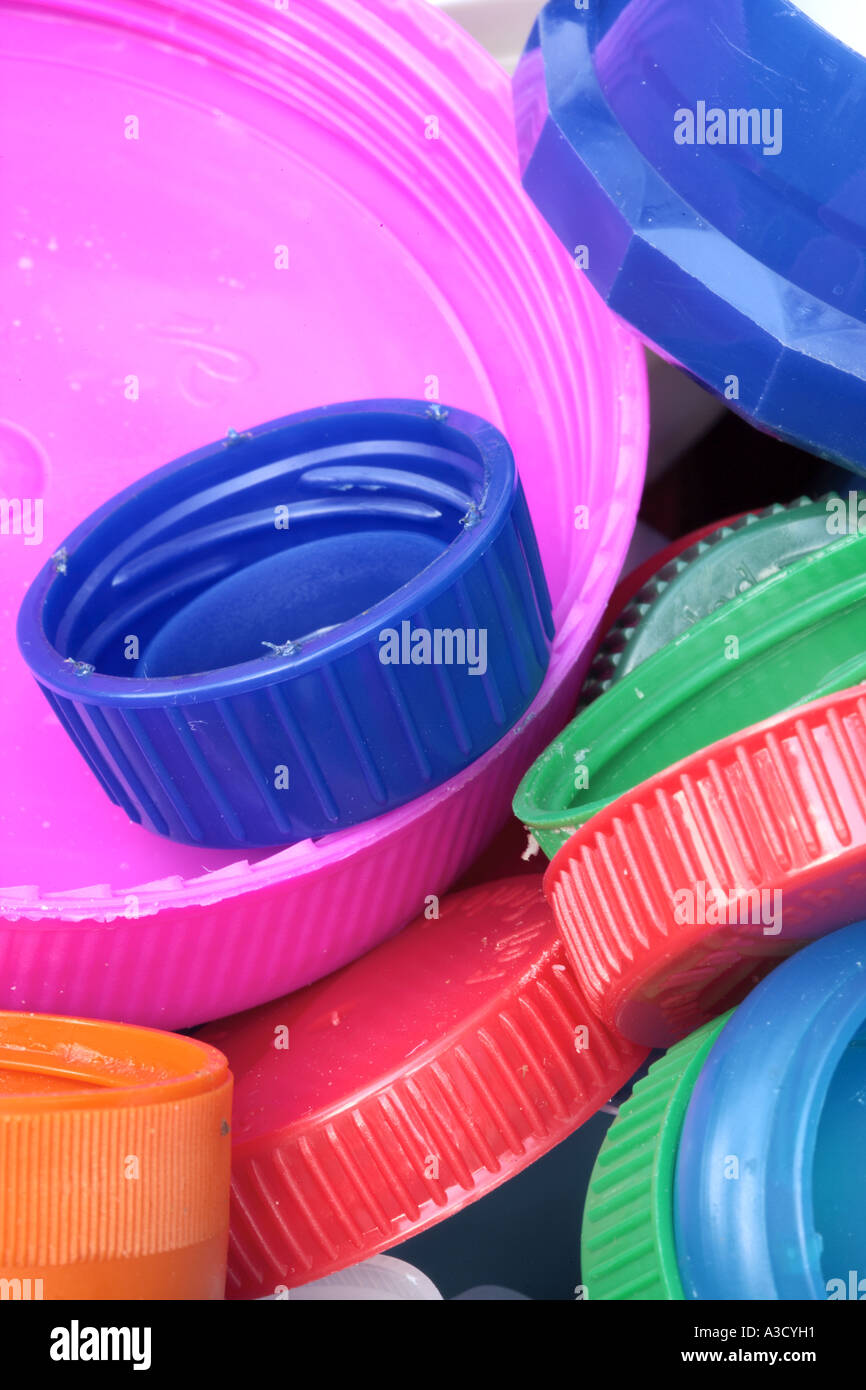 Plastic caps in bin hi-res stock photography and images - Alamy