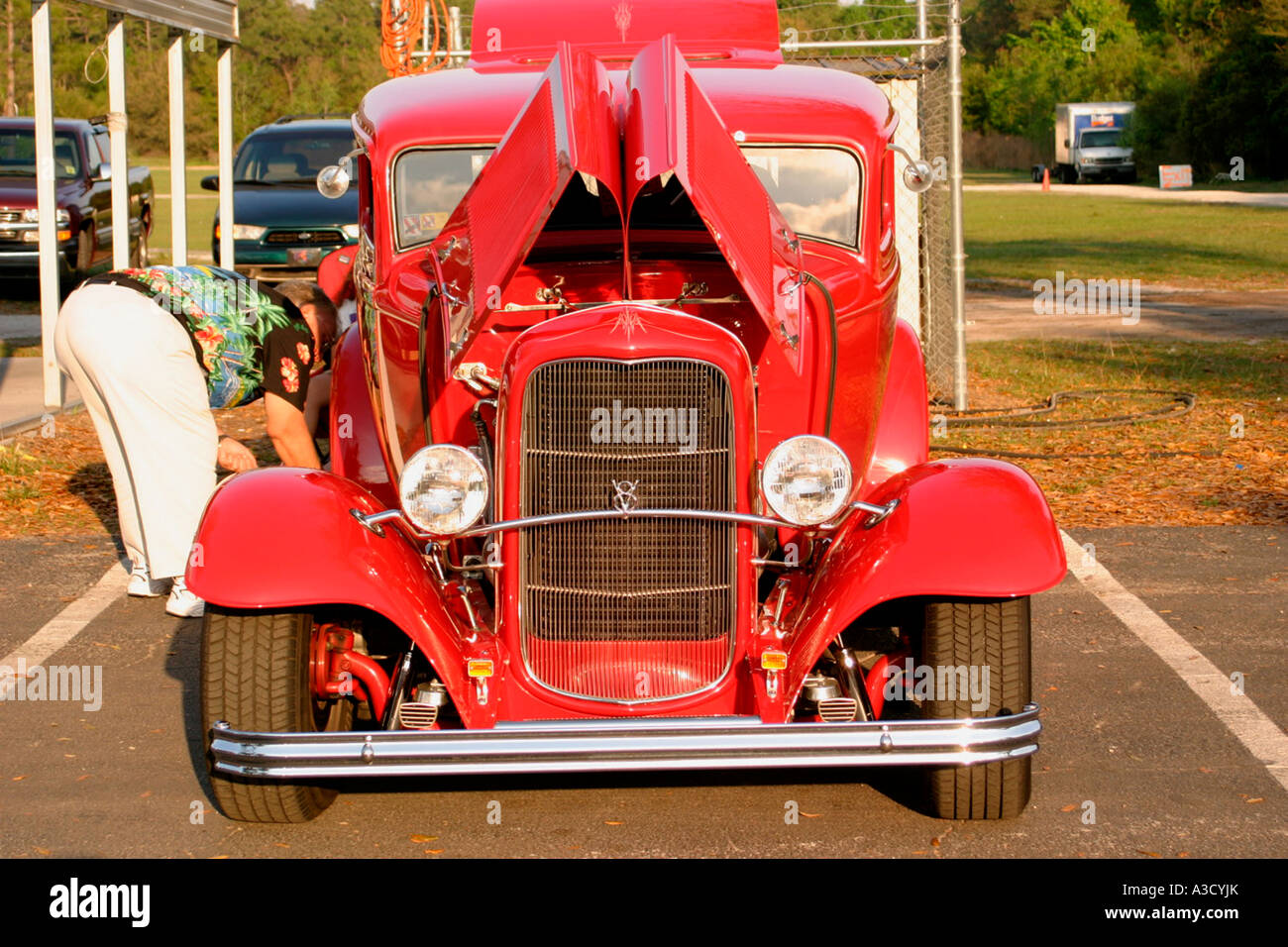 American Classic & collectible cars Stock Photo - Alamy