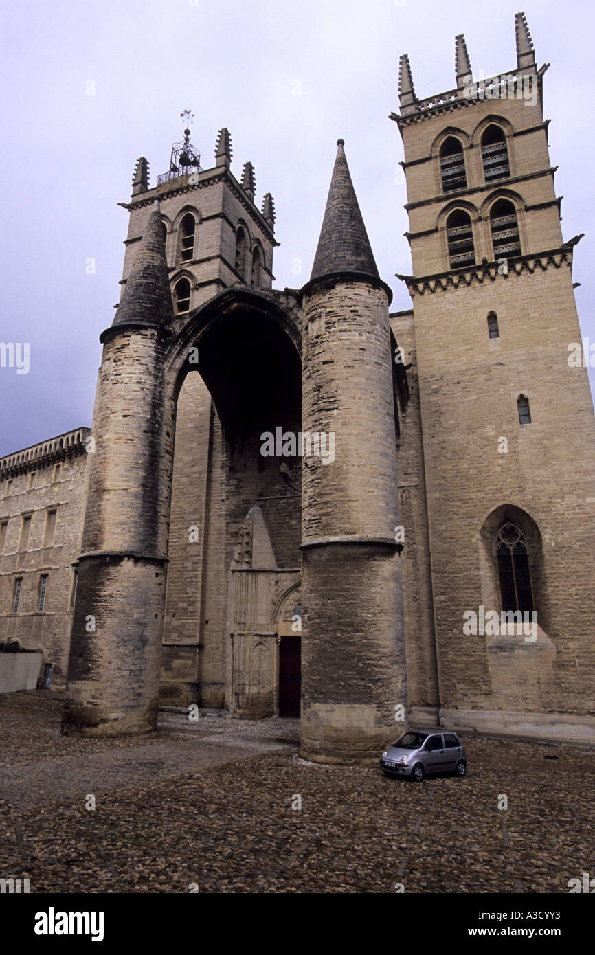 St pierre cathedral montpellier herault hi-res stock photography and ...