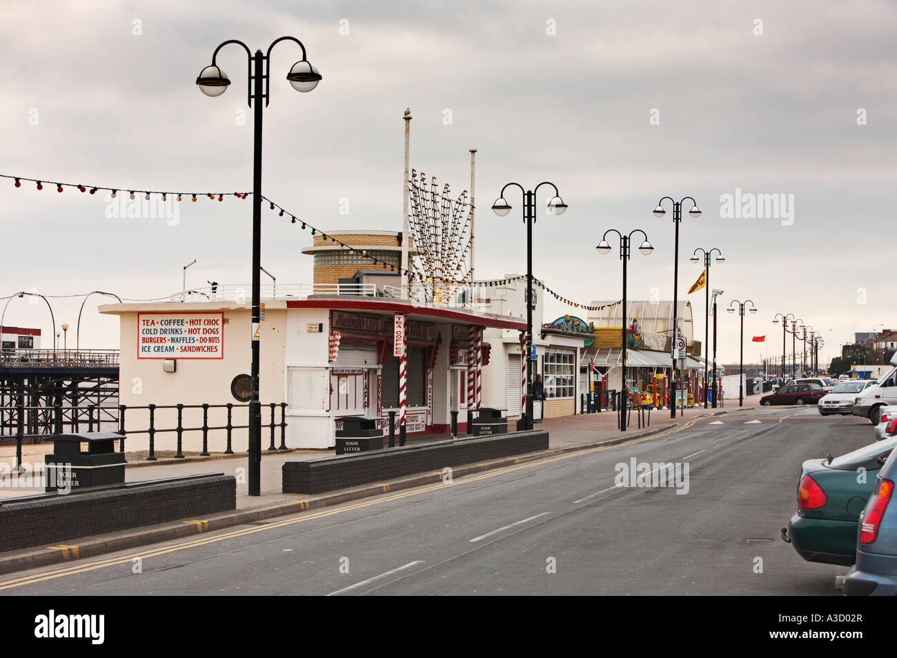 Promenade at Cleethorpes Lincolnshire England UK Stock Photo - Alamy