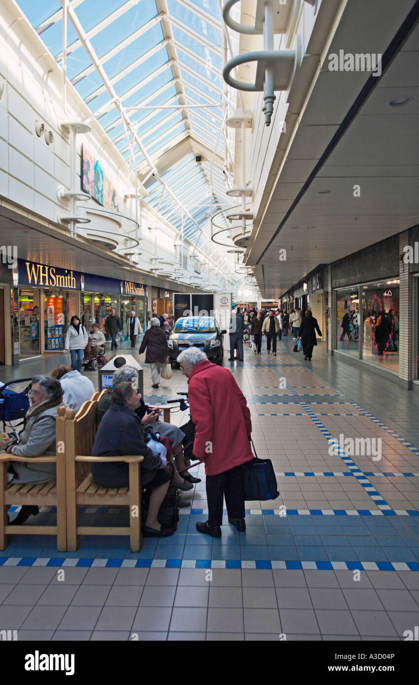 Freshney Place Shopping Centre Grimsby Linconshire England UK Stock ...