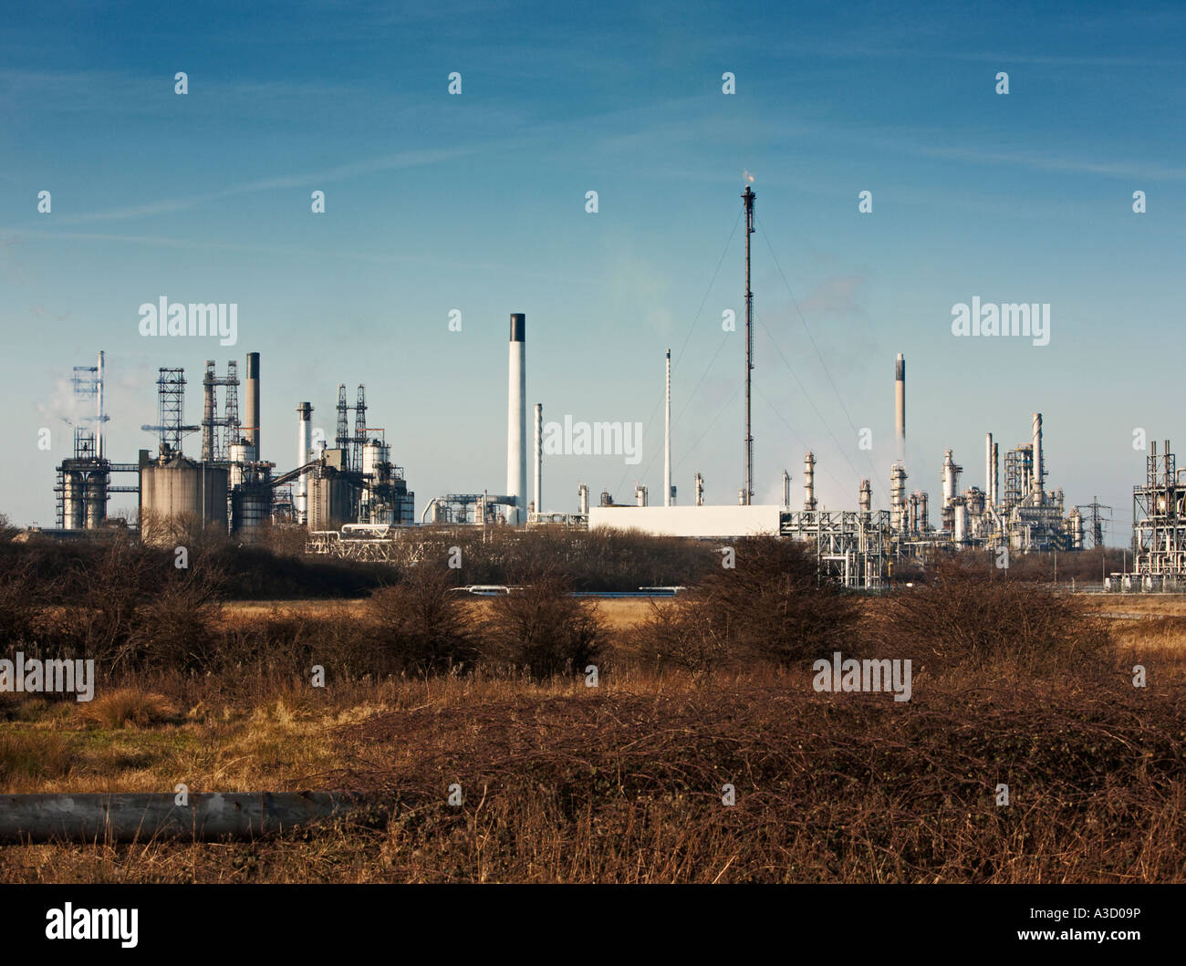 Conoco Phillips Oil Refinery at South Killingholme, Immingham ...