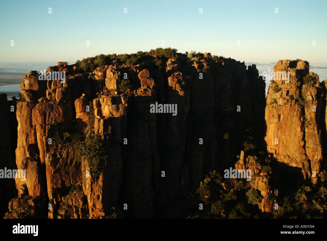 Valley Of Desolation in the Eastern Cape. A geological phenomenon; a ...