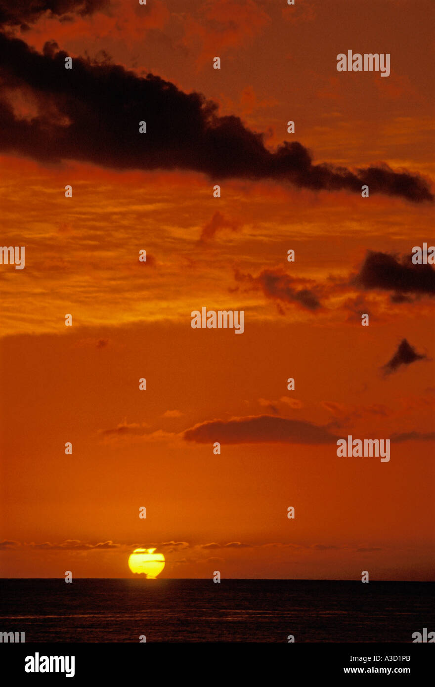 sunset, Negril, Jamaica Stock Photo - Alamy
