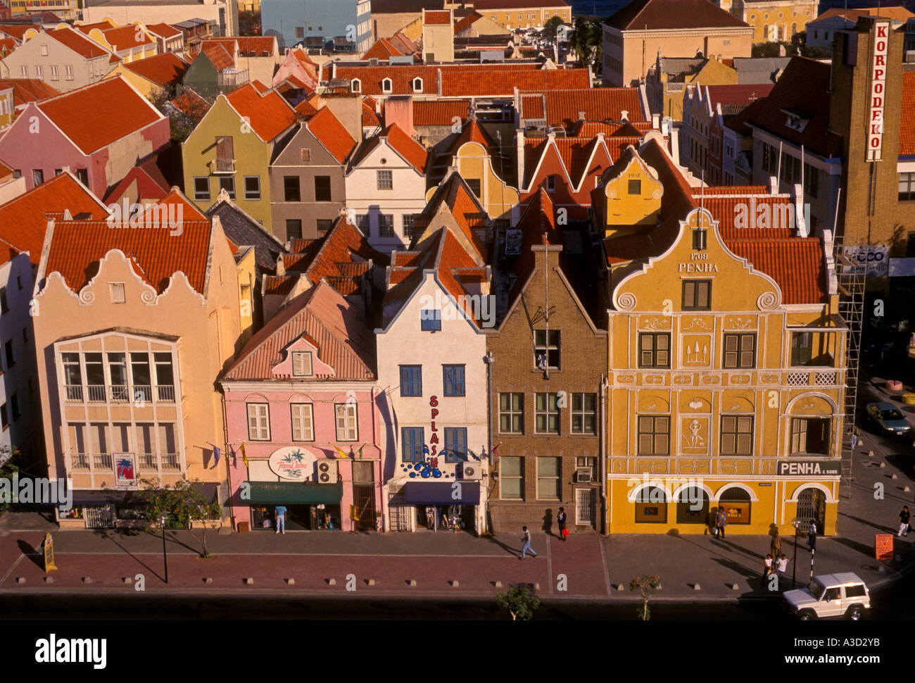 rococo-style architecture, colonial architecture, waterfront, Punda ...