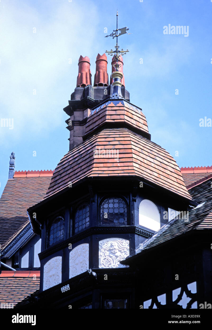 House Tudor style Chester Cheshire UK Stock Photo - Alamy