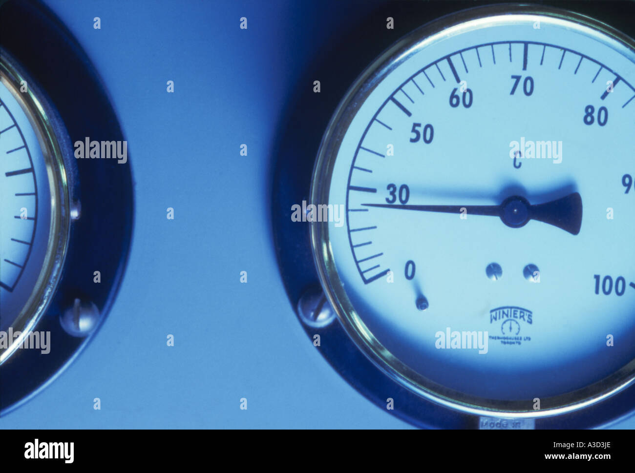 Dials for scientific measurements Stock Photo - Alamy