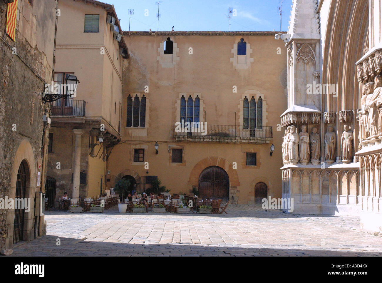 Cathedral Santa Tecla Tarragona Catalonia Catalunya Cataluña Costa ...