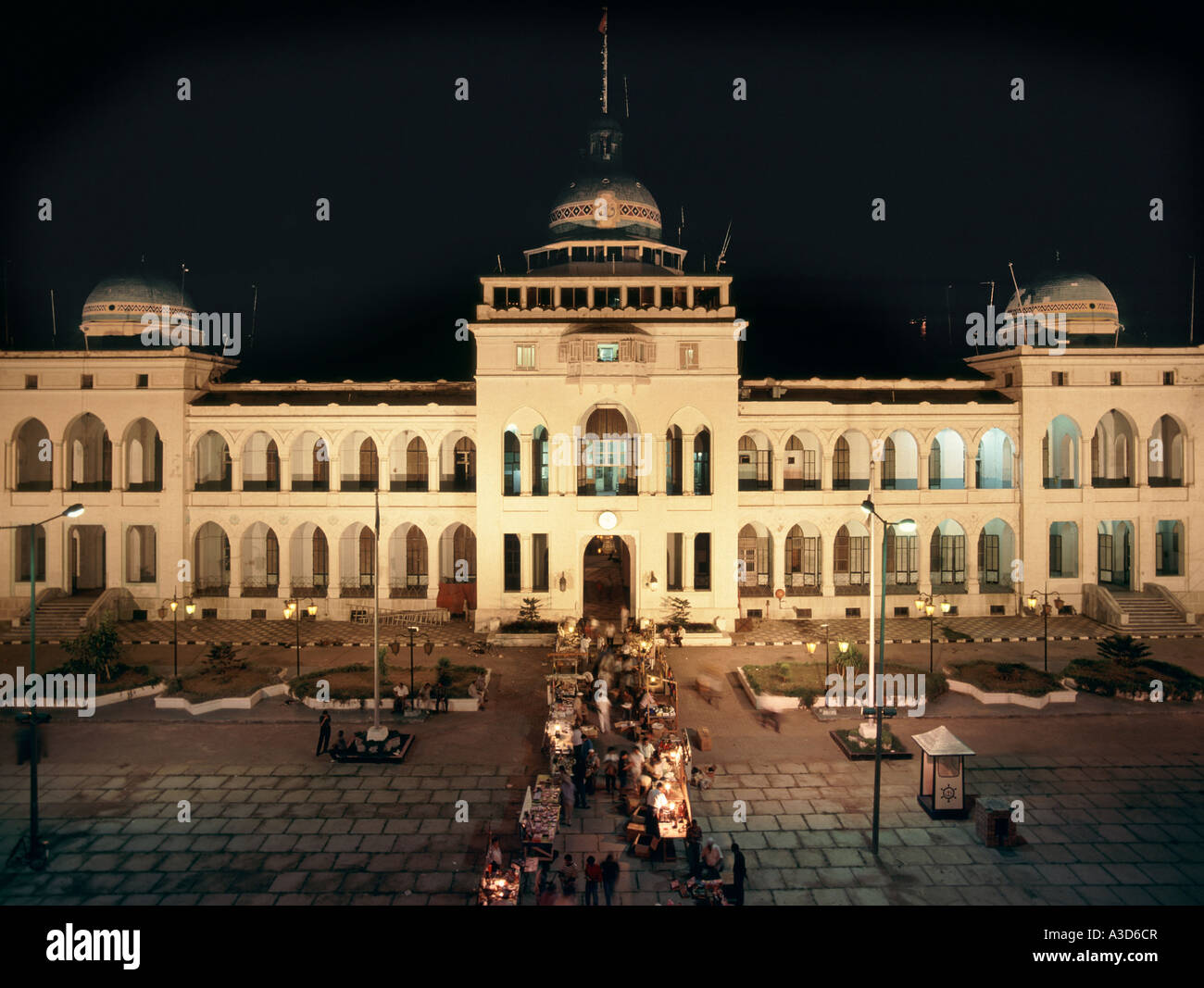 Historical archive view of Suez Canal Authority (SCA) local waterfront ...