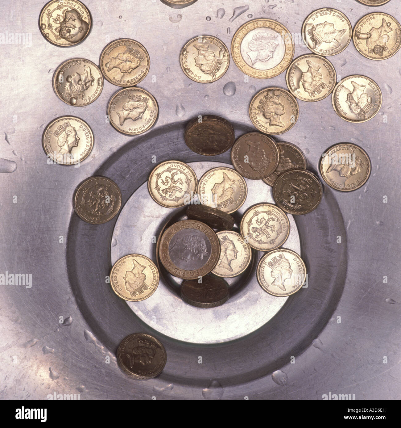 Throw money down the drain hi-res stock photography and images - Alamy