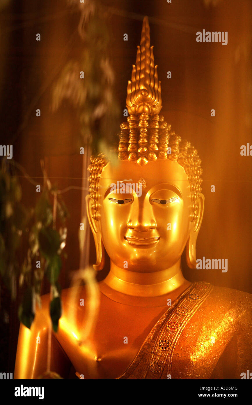 Detail image of Buddha statue inside the Temple of the Tooth, home of ...