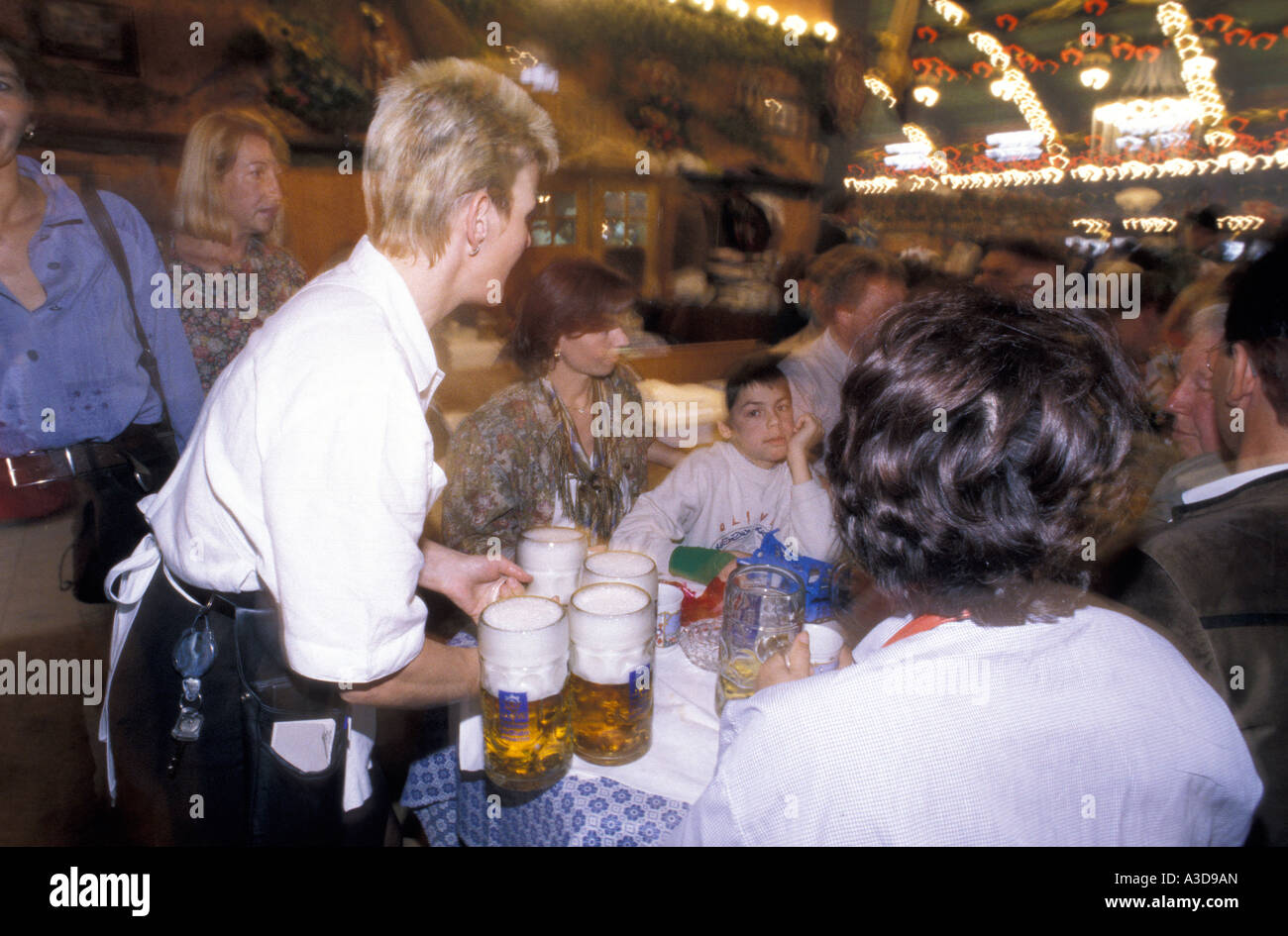 Horizontal europe germany bavaria drinking beer bars hi-res stock ...