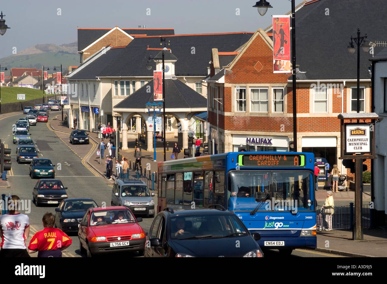 Caerphilly sign hi-res stock photography and images - Alamy