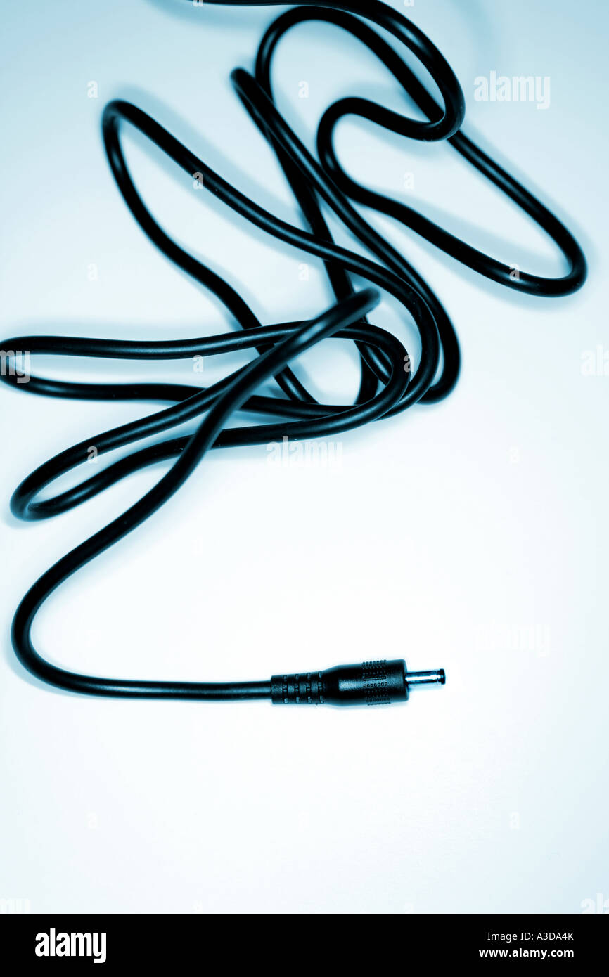 Cable and plug Stock Photo - Alamy