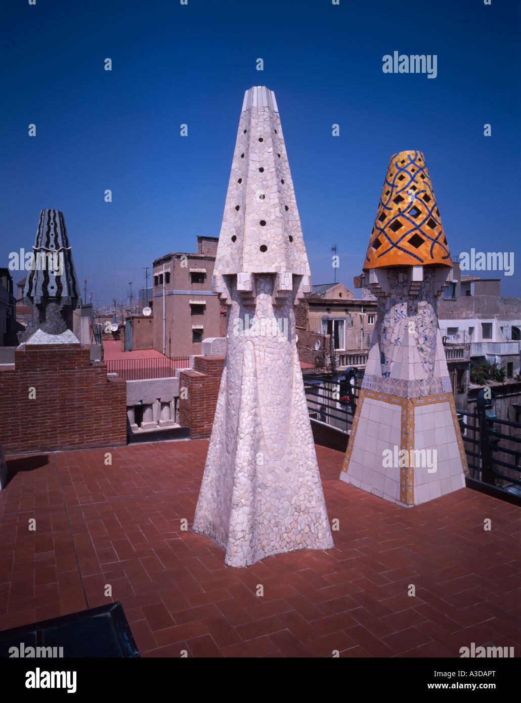 Palau guell historic home hi-res stock photography and images - Alamy